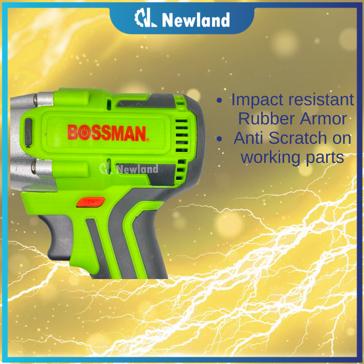 Bossman Impact Wrench / Brushless Motor BIW-919 (300Nm) | Shopee Malaysia