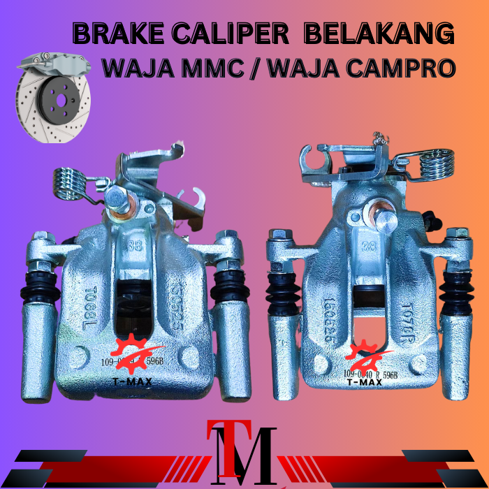 BRAKE CALIPER BELAKANG PROTON WAJA MMC / WAJA CAMPRO REAR BRAKE PUMP ...