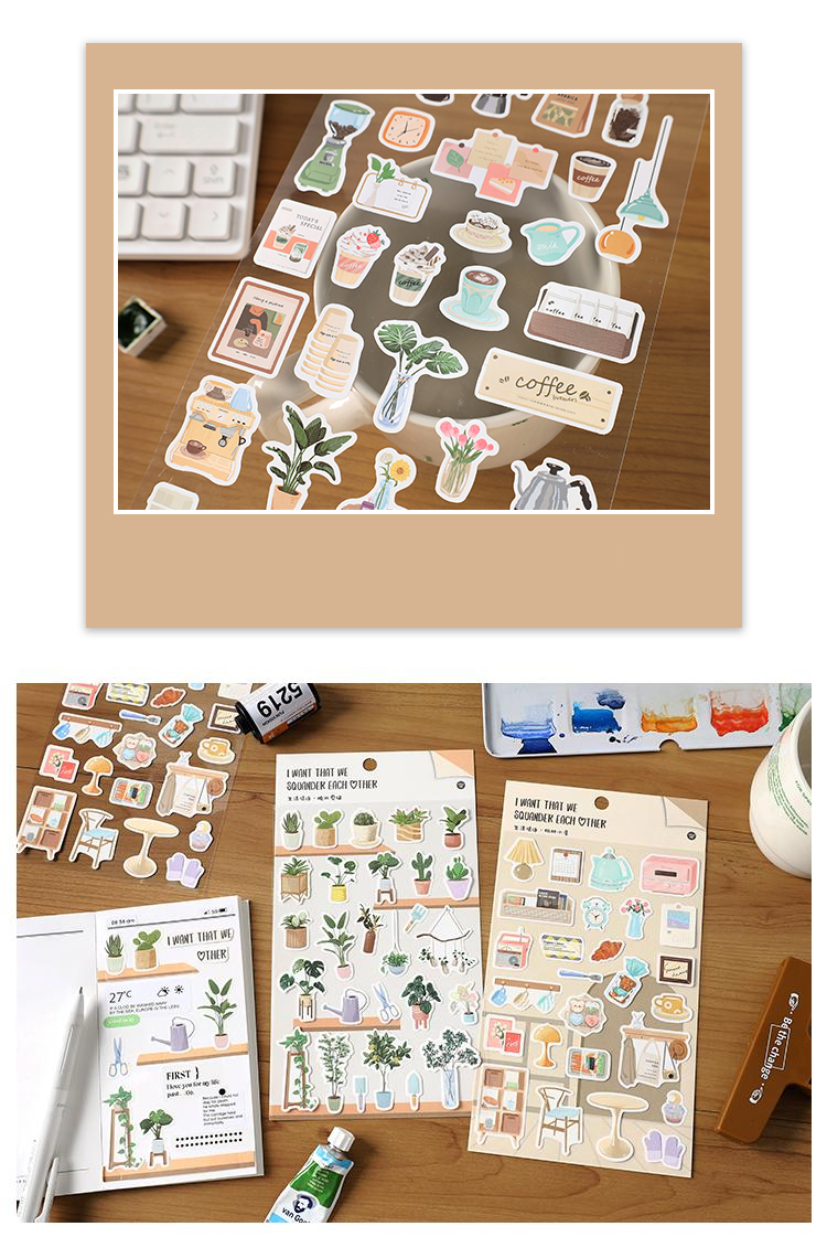 IFM Creative Life Love Poetry Series Deco Stickers DIY Decorations ...