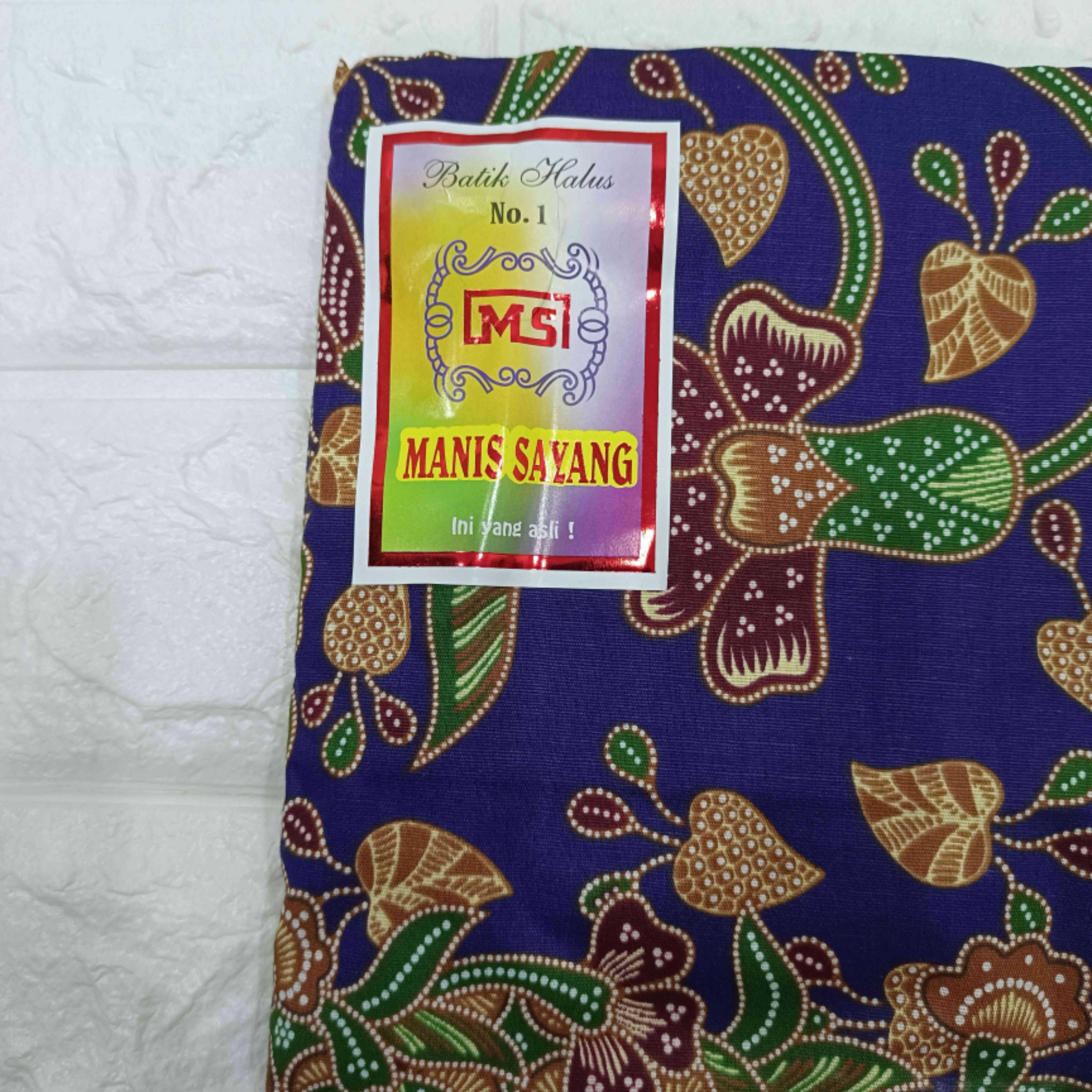 Kain Sarung Batik Halus Manis Sayang Asli PLUS SIZE 120cm x 200cm ...
