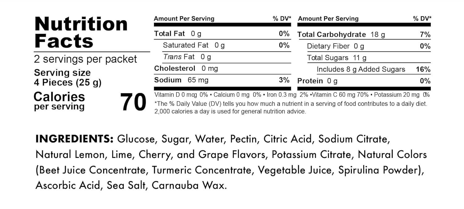 BONK BREAKER ENERGY CHEWS RAINBOW BLAST ENDURANCE IRONMAN MARATHON ...