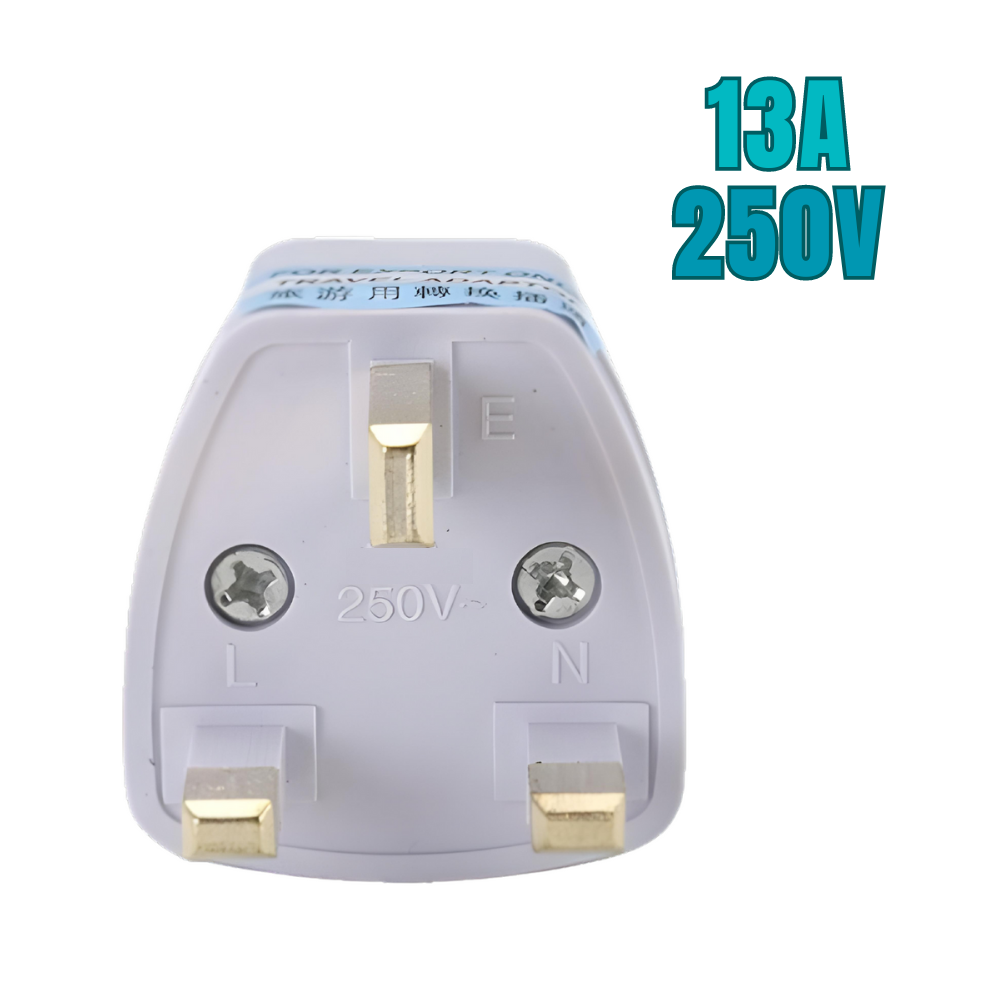 Penyesuai Soket Antarabangsa 3 Pin Adapter Universal Travel Plug ...