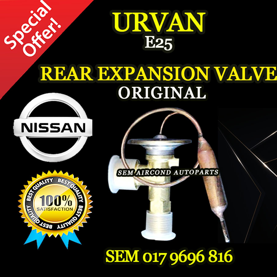 NISSAN URVAN E25 ORIGINAL PATCO REAR EXPANSION/ EXPENSION VALVE (CAR ...