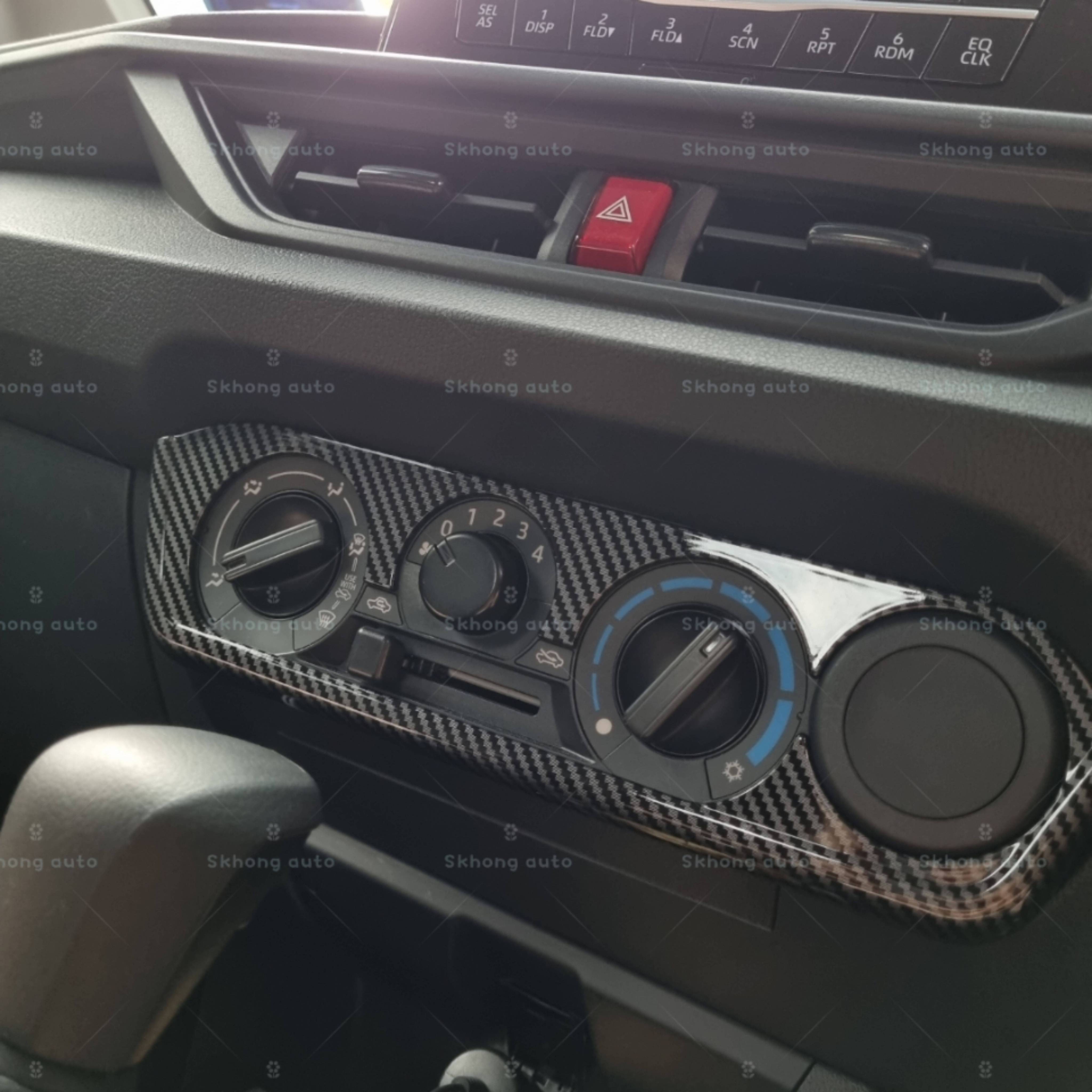 perodua axia 2023 car ac switch panel frame cover garnish accessories ...