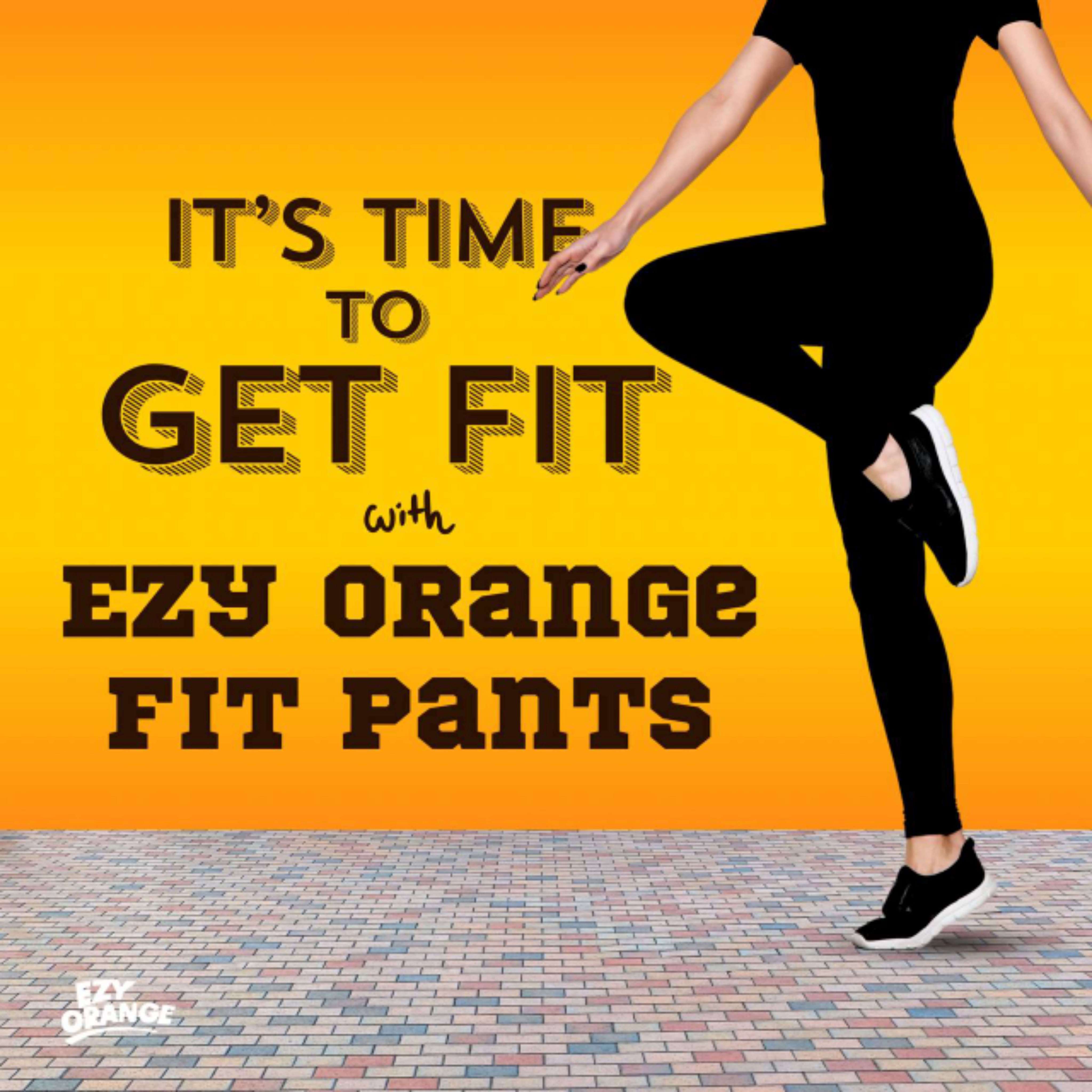 Ezy Pants Ezy Orange | Ez Fit Pant Leggings | Original HQ Aysha Alam ...