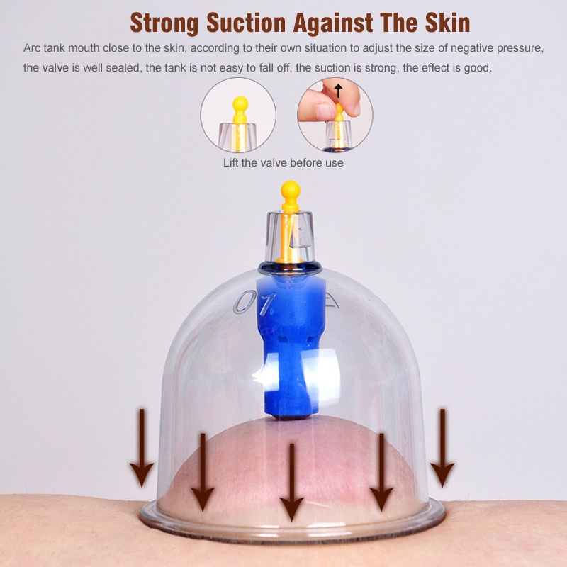 Cupping Cup Set 32 Cup Alat Bekam Cawan Bekam Badan Body Massager Cawan ...