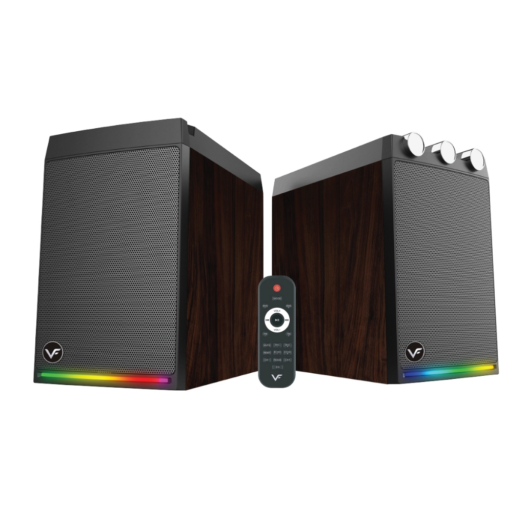 Vinnfier VF Studio 6 Bluetooth FM Radio Karaoke Bookshelf RGB Light ...