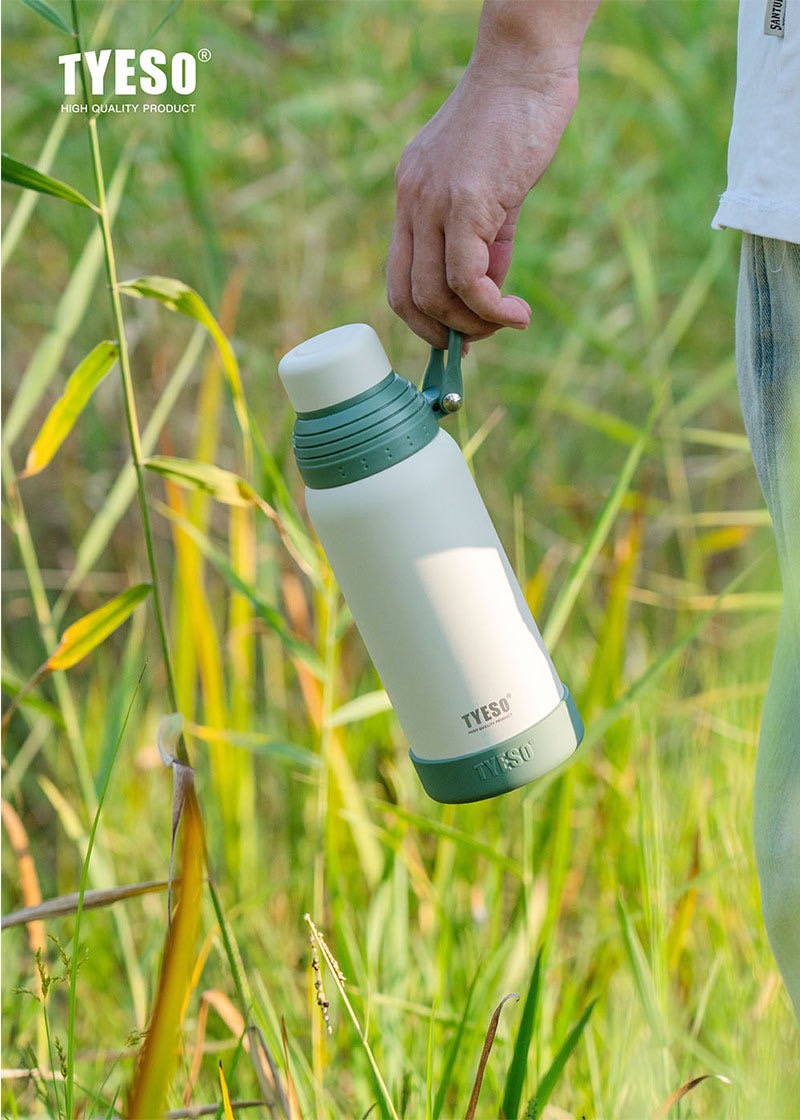 TYESO New Double Lid Thermos Bottle 600/750ml Tumbler With FREE GIFT ...