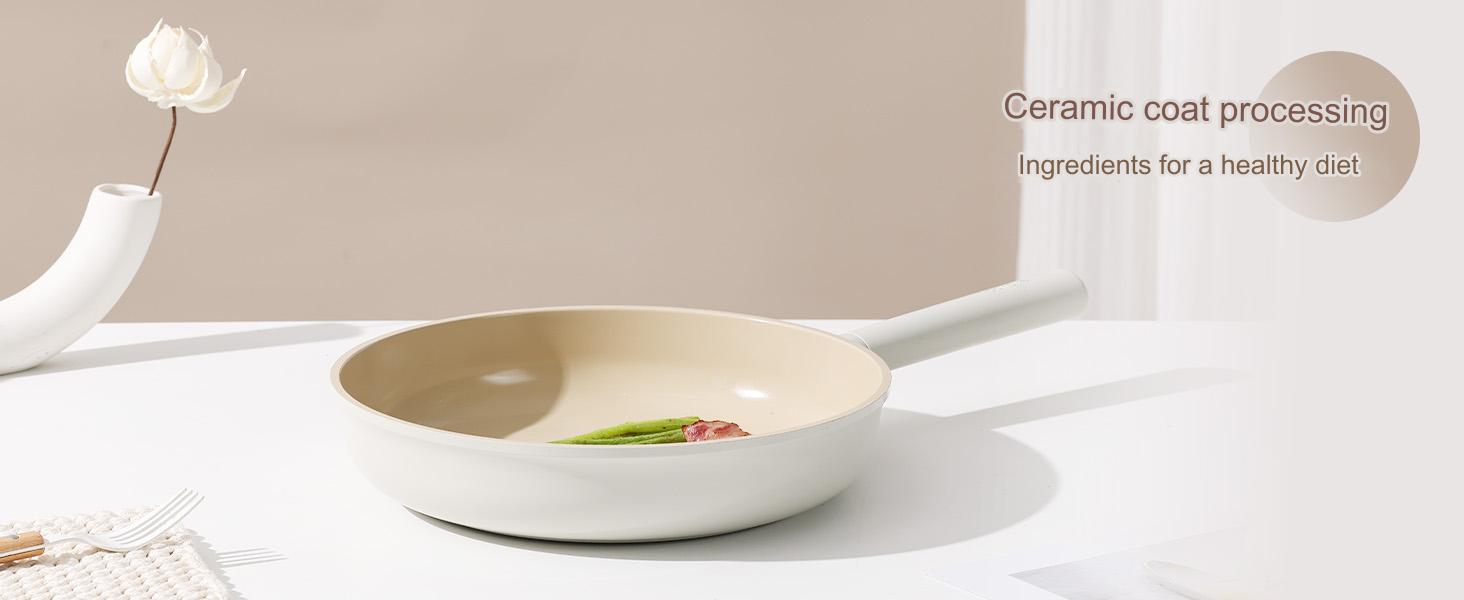 Carote Paris Non Stick Pan, 24/28cm, Ceramic Frying Pan, Ceramic ...