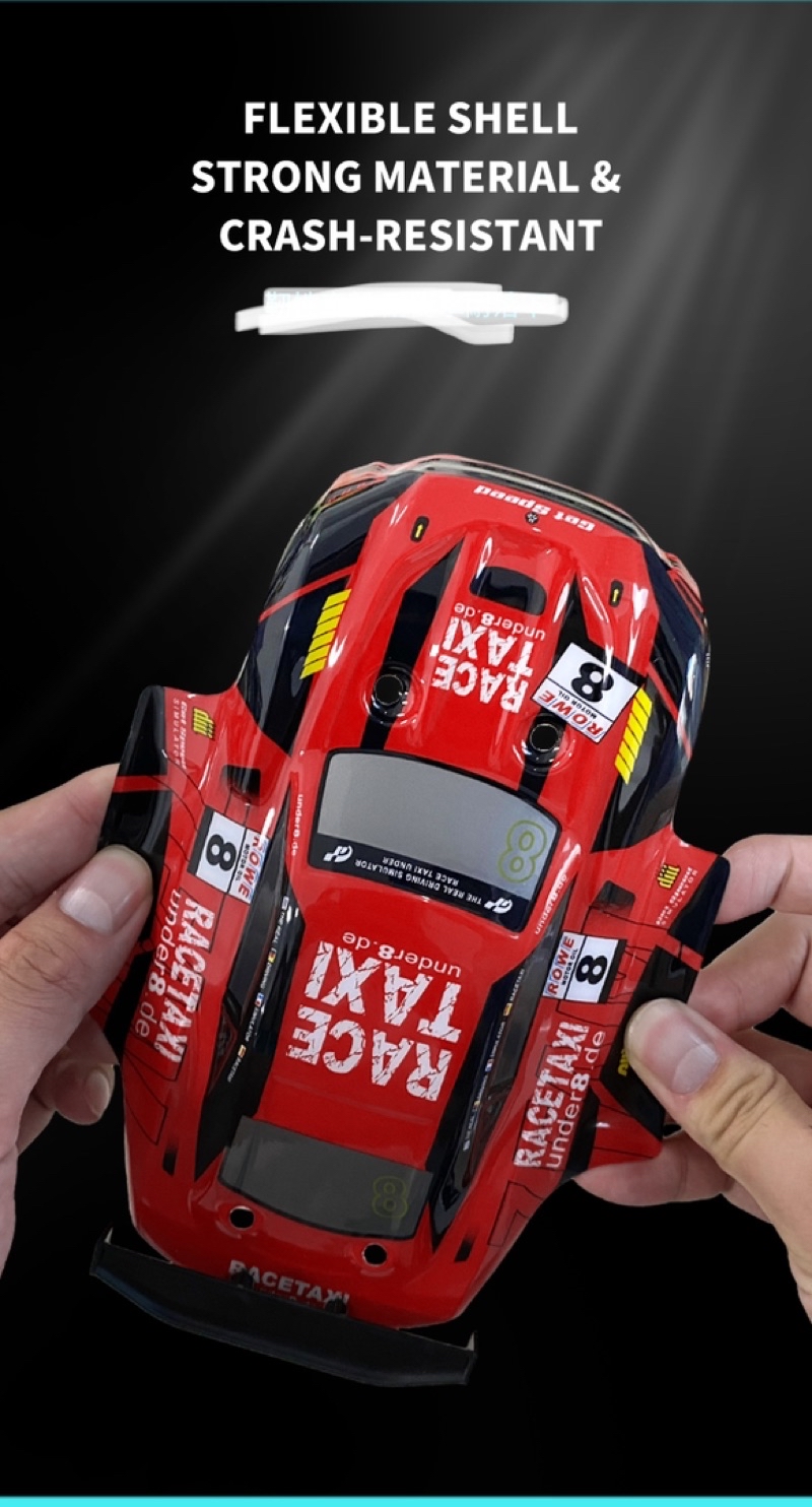 FEO Q165 LED FLASH light Rc Drift Car Racing Remote Control Car ...