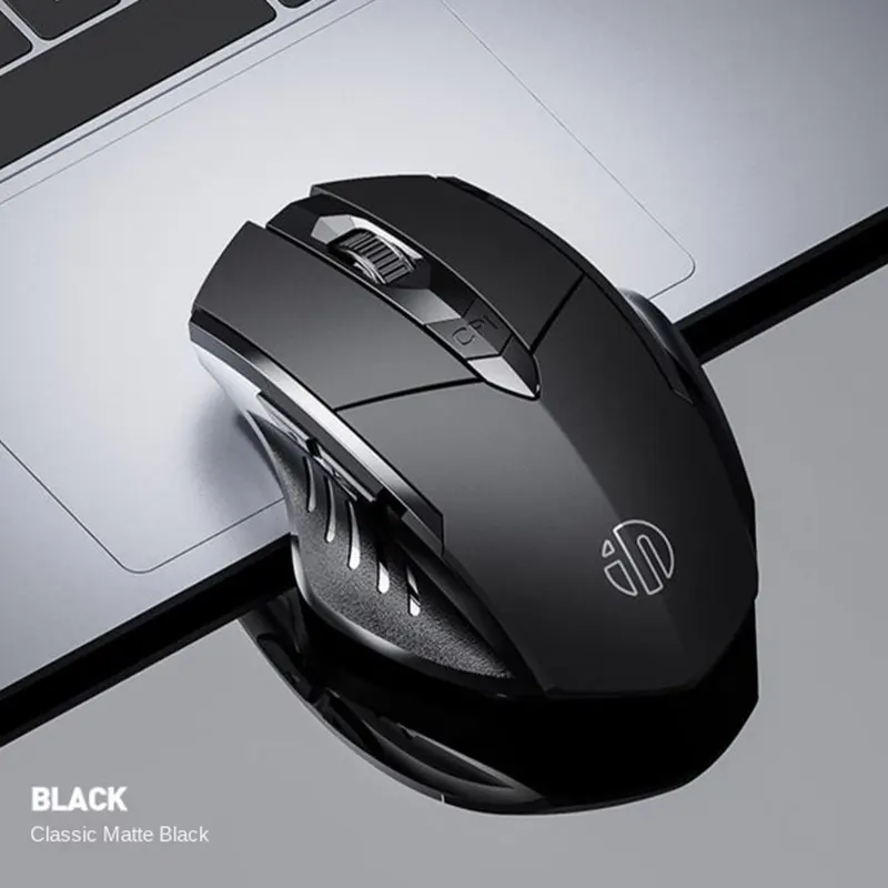 Inphic F1 PM6 Rechargeable Wireless Mouse Silent Ergonomic Gaming Mouse ...