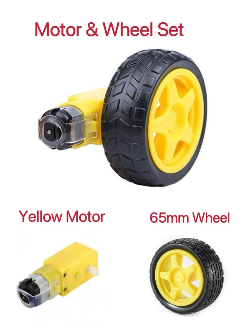 3V 5V 6V 9V 200RPM TT 130 2WD Robot Robotics Smart Car Chassis Set ...