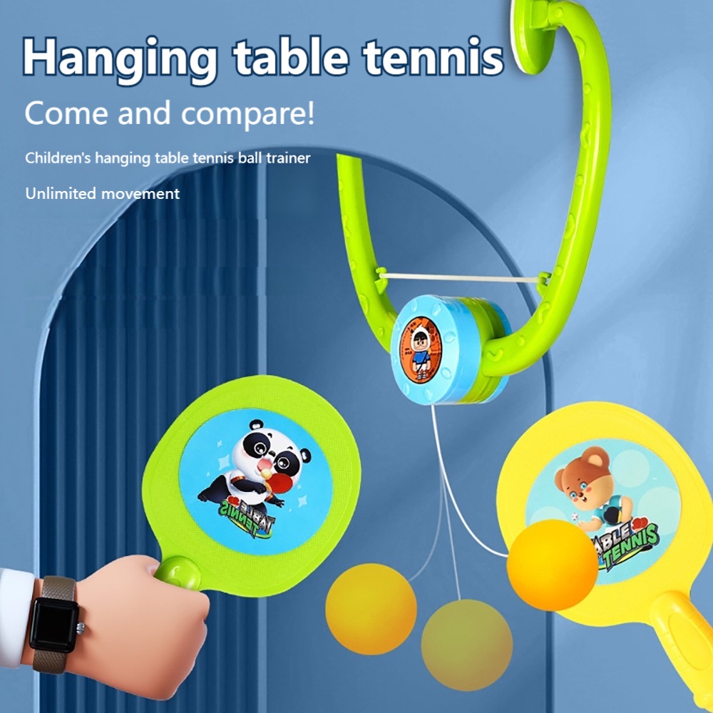 3H Fitness Kid Indoor Sport Game Ping Pong Toy Hanging Table Tennis ...