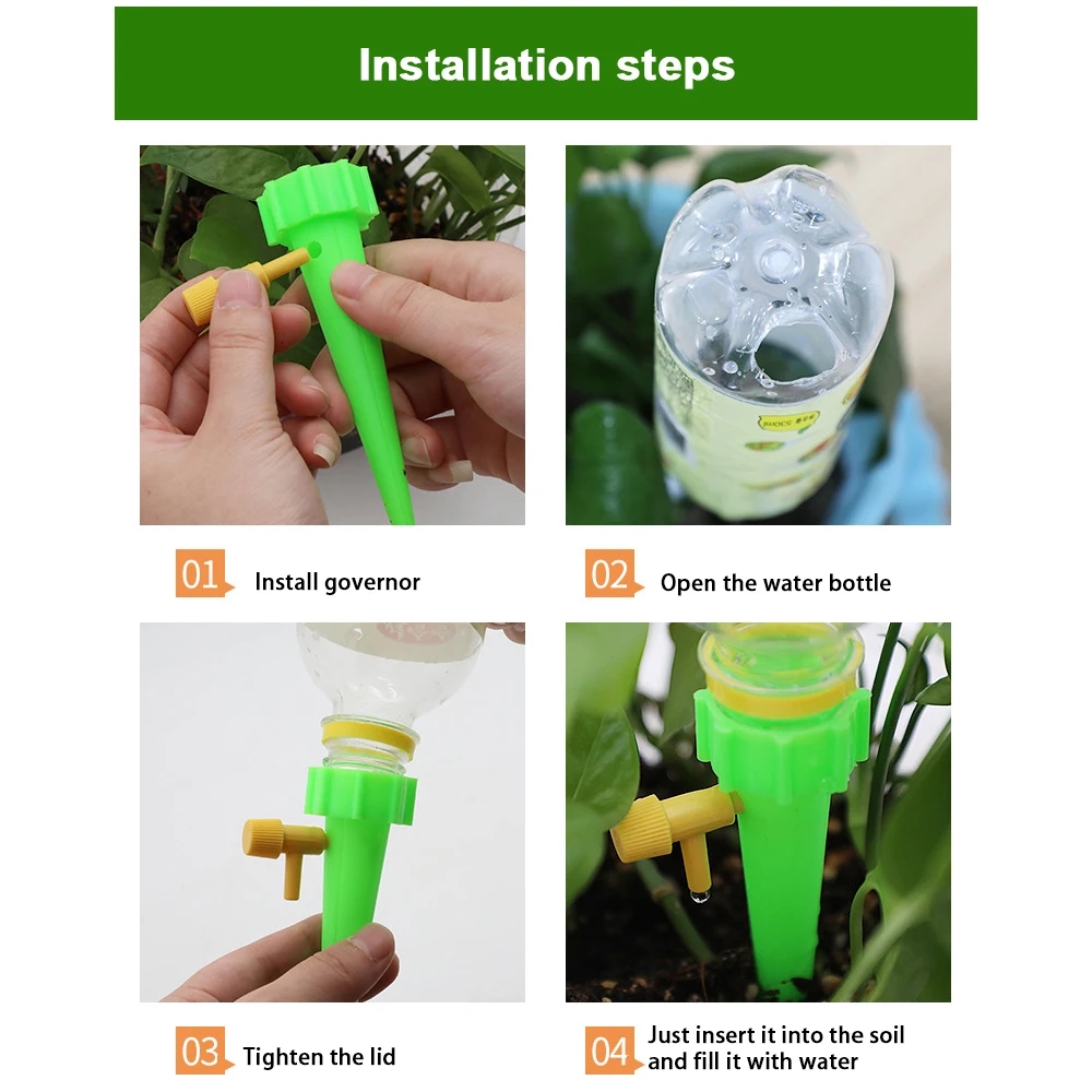 Water Dripper For Plant Automatic Drip Irrigation Slow Release Watering ...