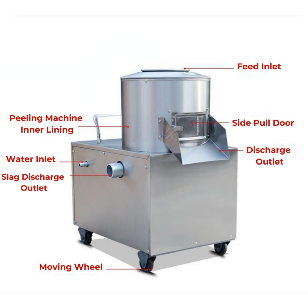 Commercial Electric Automatic Kupas Peeling machine Onion, Potato ...