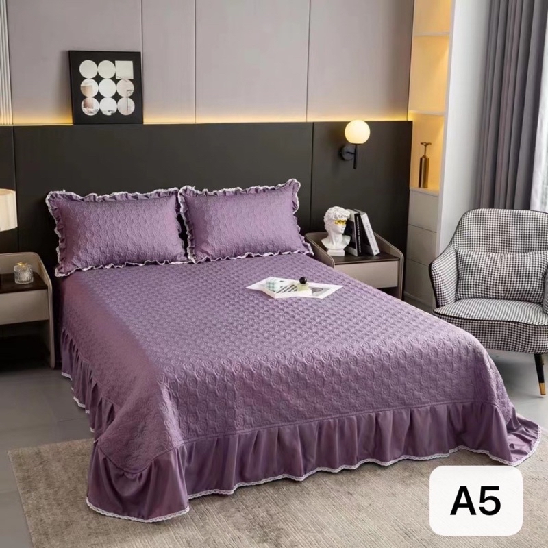 Ropol Cadar Patchwork 3 in 1 KING Saiz / 260x250cm / Cotton Lace HQ ...