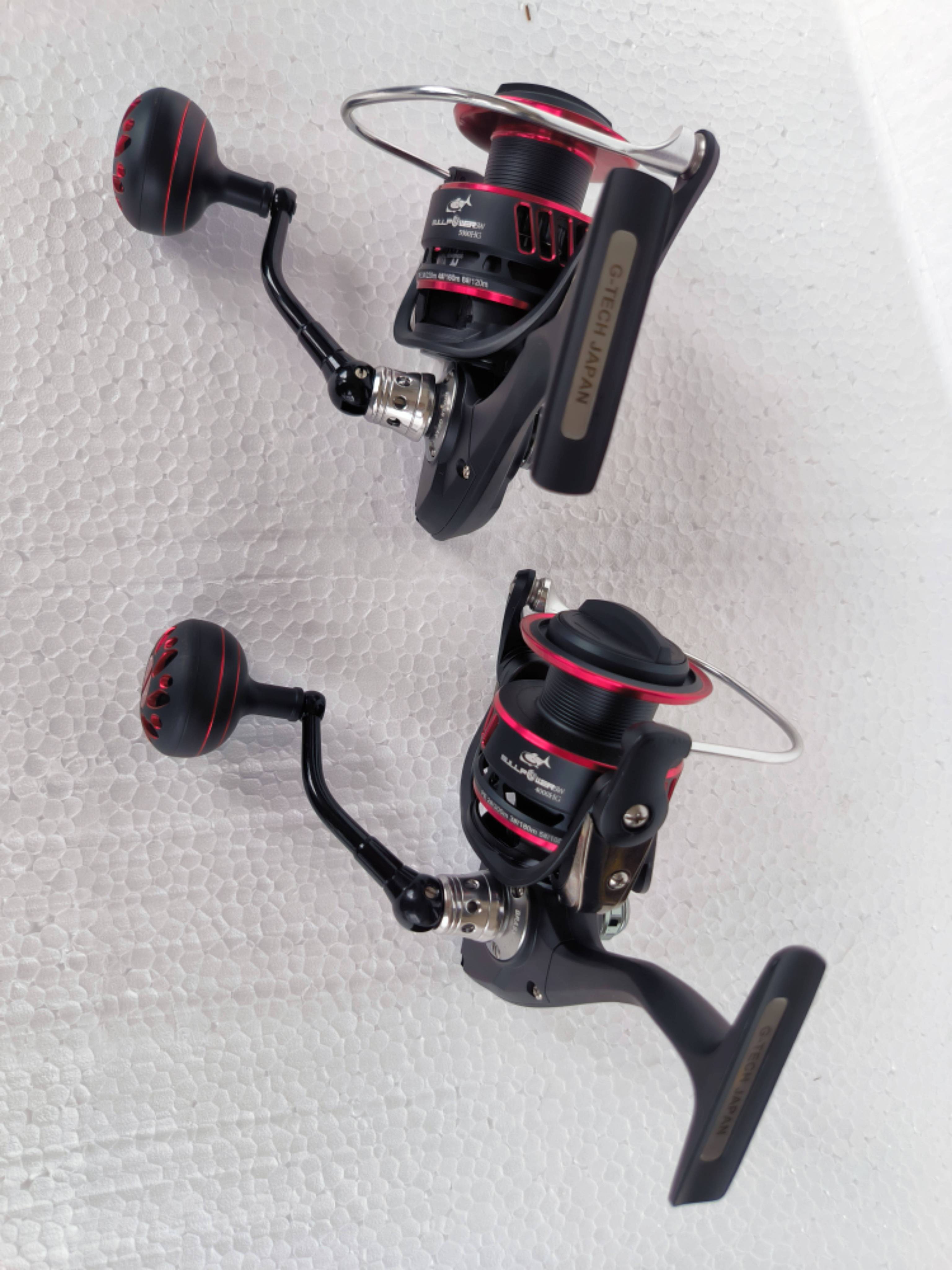 GTECH BULL POWER SALTWATER SPINNING REEL 4KHG/5KHG/6KPG/8KPG | Shopee ...