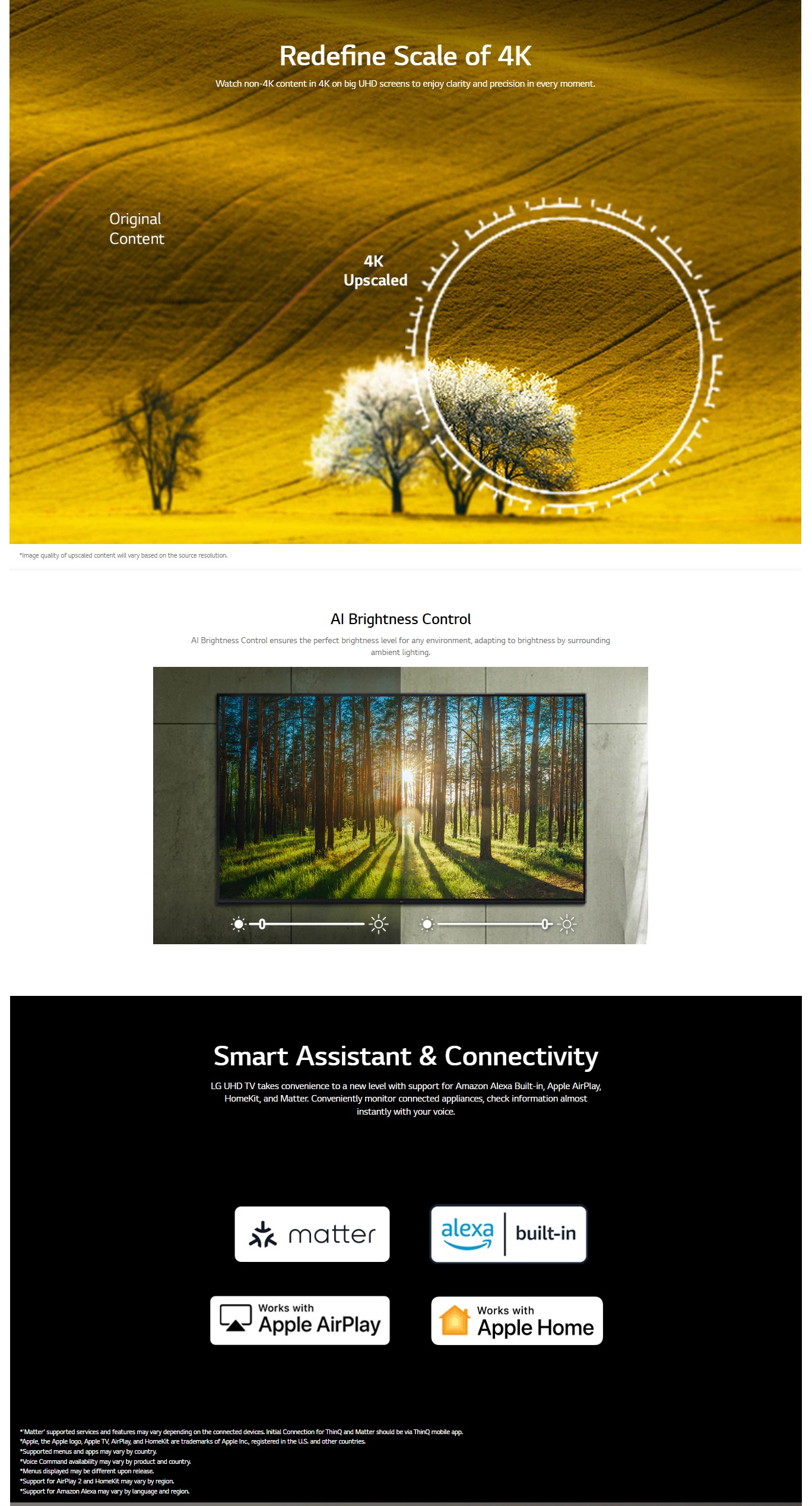 LG Smart TV 50 Inch 4K UHD UR7550 50" Smart TV Murah Television 电视机 電視機 ...
