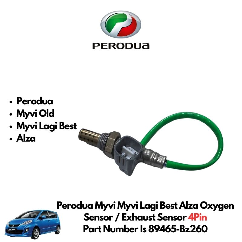 Perodua Myvi Myvi Lagi Best Alza Oxygen Sensor / Exhaust Sensor 4Pin ...