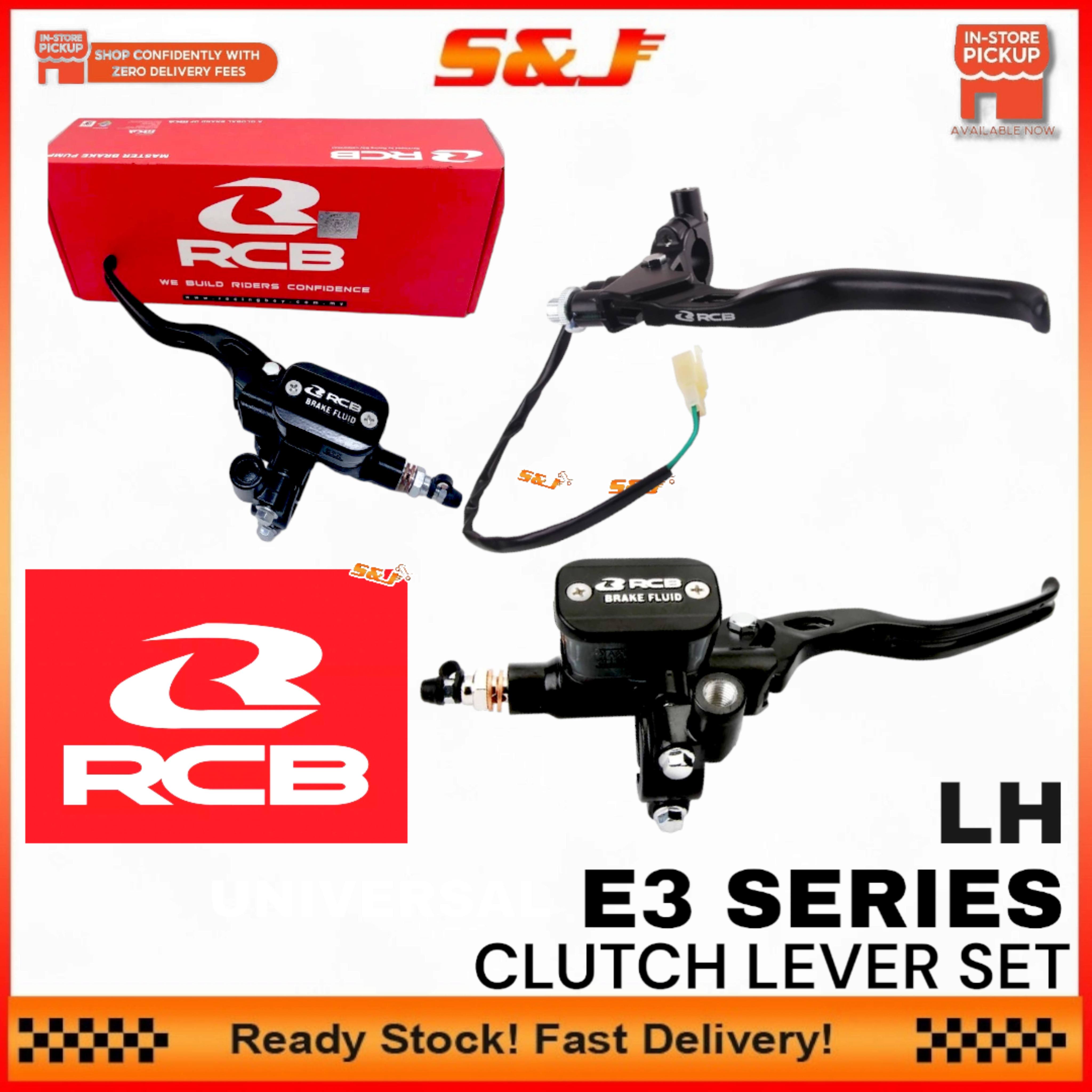 RCB E3 SERIES DISC BRAKE PUMP CLUTCH LEVER SET KIRI KANAN Y15 Y15ZR Y16 Y16ZR RS150 RSX VF3I ...