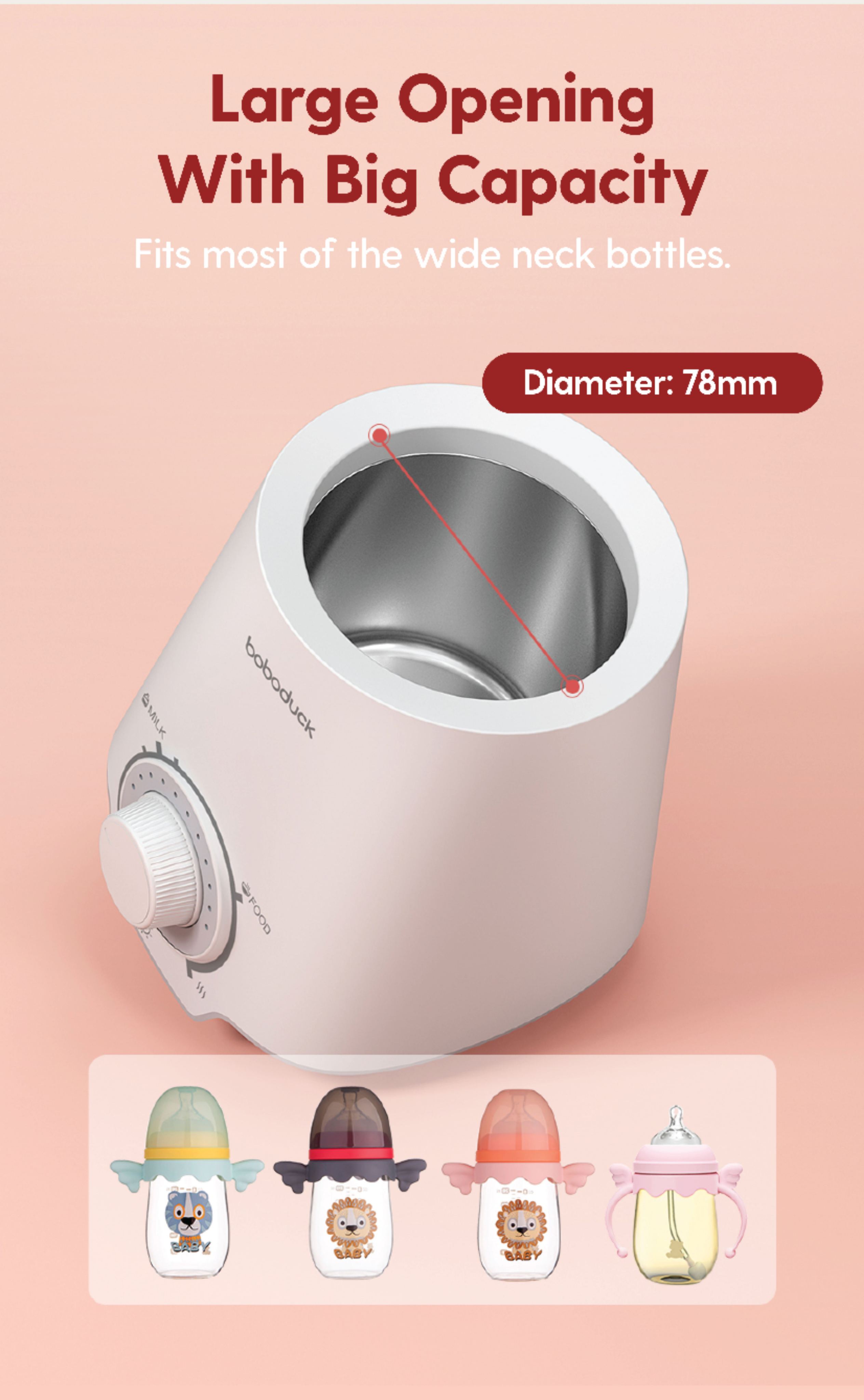 [READY STOCK] Boboduck 4in1 Multifunction Smart Baby Milk Bottle Warmer ...