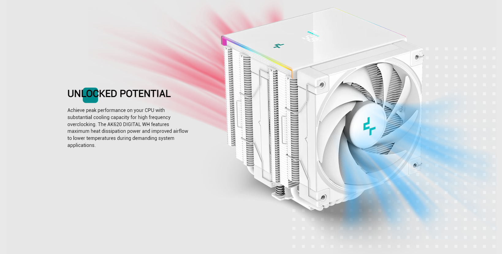 DeepCool AK400 / AK500 / AK620 Digital Black/ White Series High ...