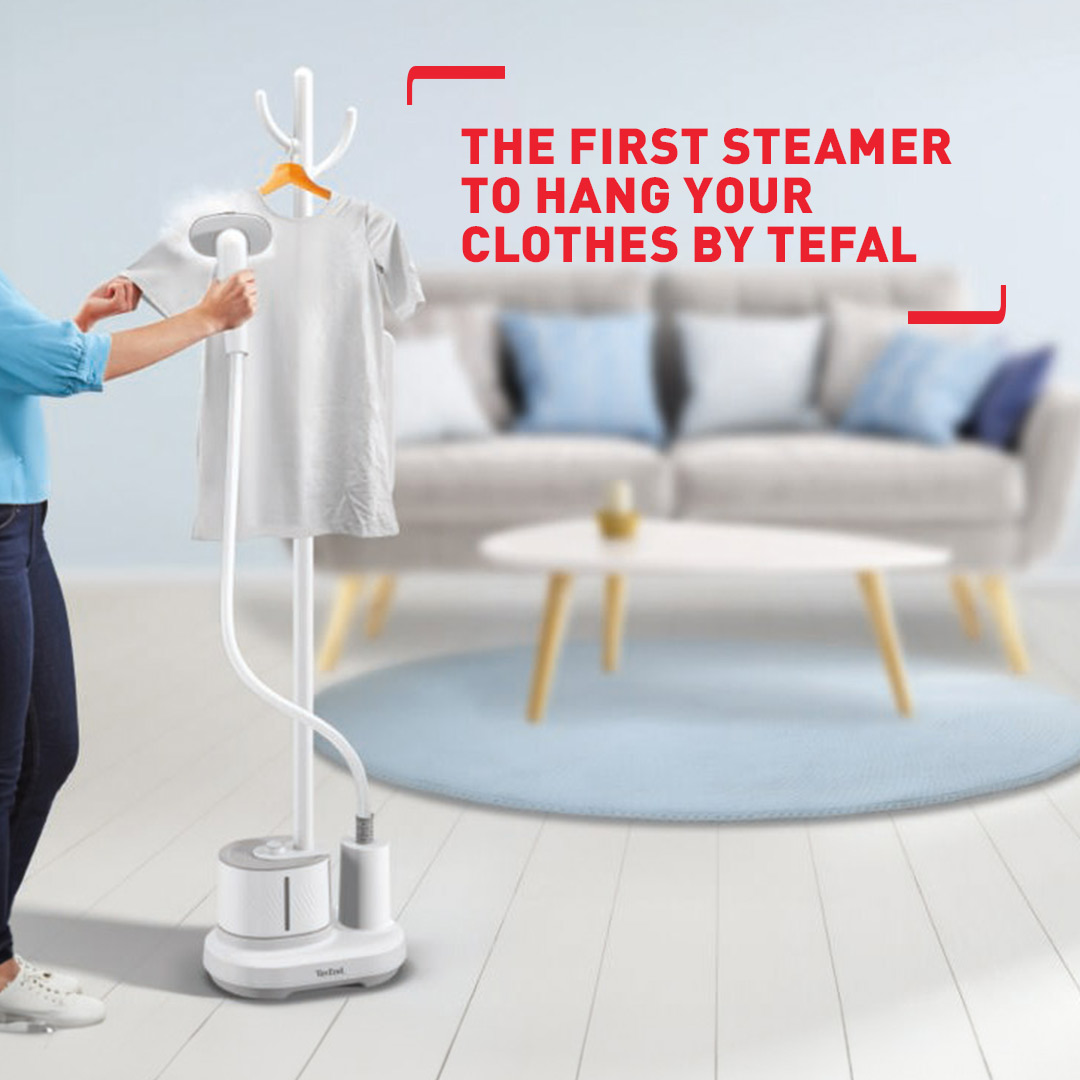 Tefal Origin Home Garment Steamer (2000W, 42g/min steam output ...