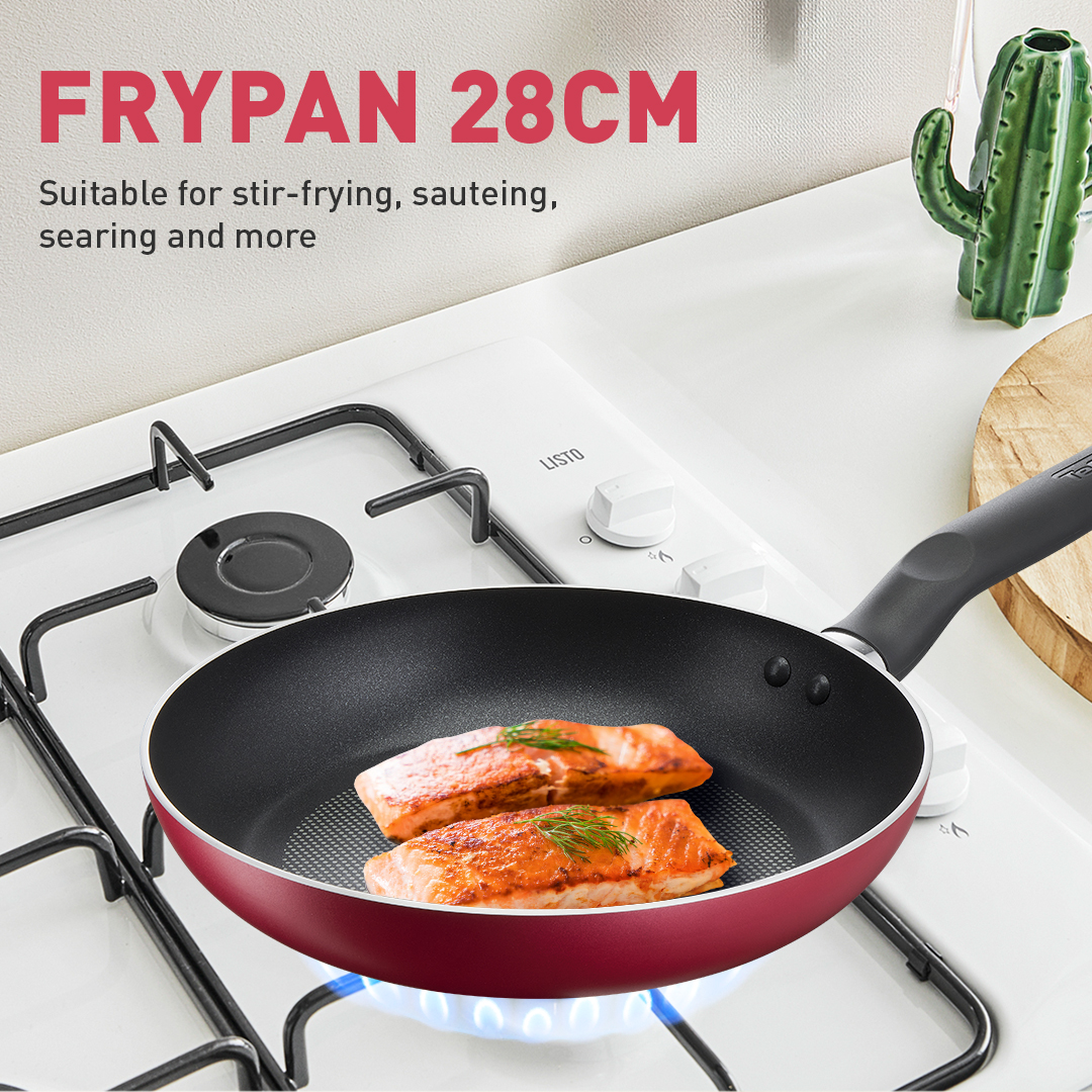 [Shopee Exclusive] Tefal Supercook 9pcs set (Frypan 24cm, Wokpan 28cm ...
