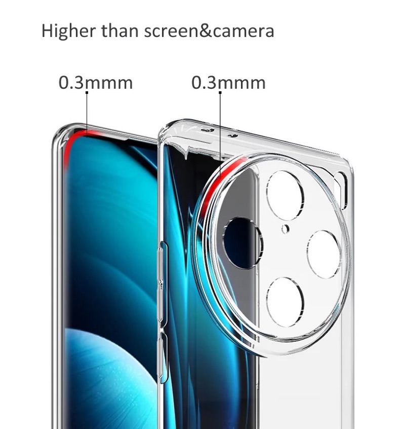 Transparent Case Vivo X100 5G X100 Pro 5G X80 Pro 5G X80 5G X90 Pro 5G ...