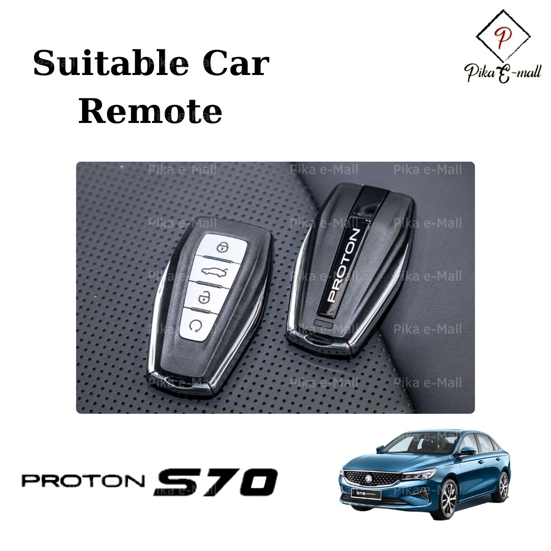 LEATHER Proton S70 Key Cover Kunci Kereta Key Cases Pink Keyless Remote ...