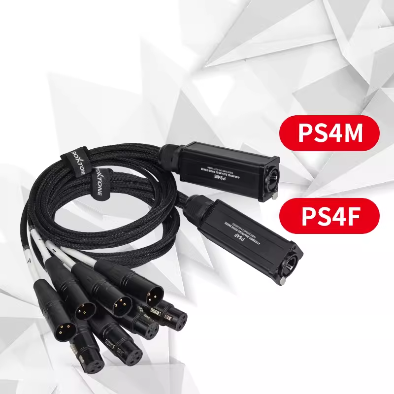 [1 Pair] ROXTONE PS4F / PS4M AUDIO STAGE BOX Roxtone CAT Snake Splitter (PS4F + PS4M) | Shopee ...