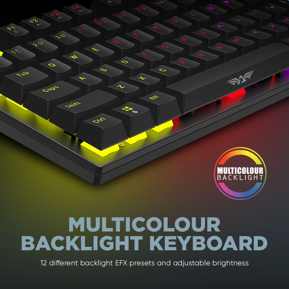 Armaggeddon MKA-2C NEO Psychraven Mechanical Gaming Keyboard 12 ...