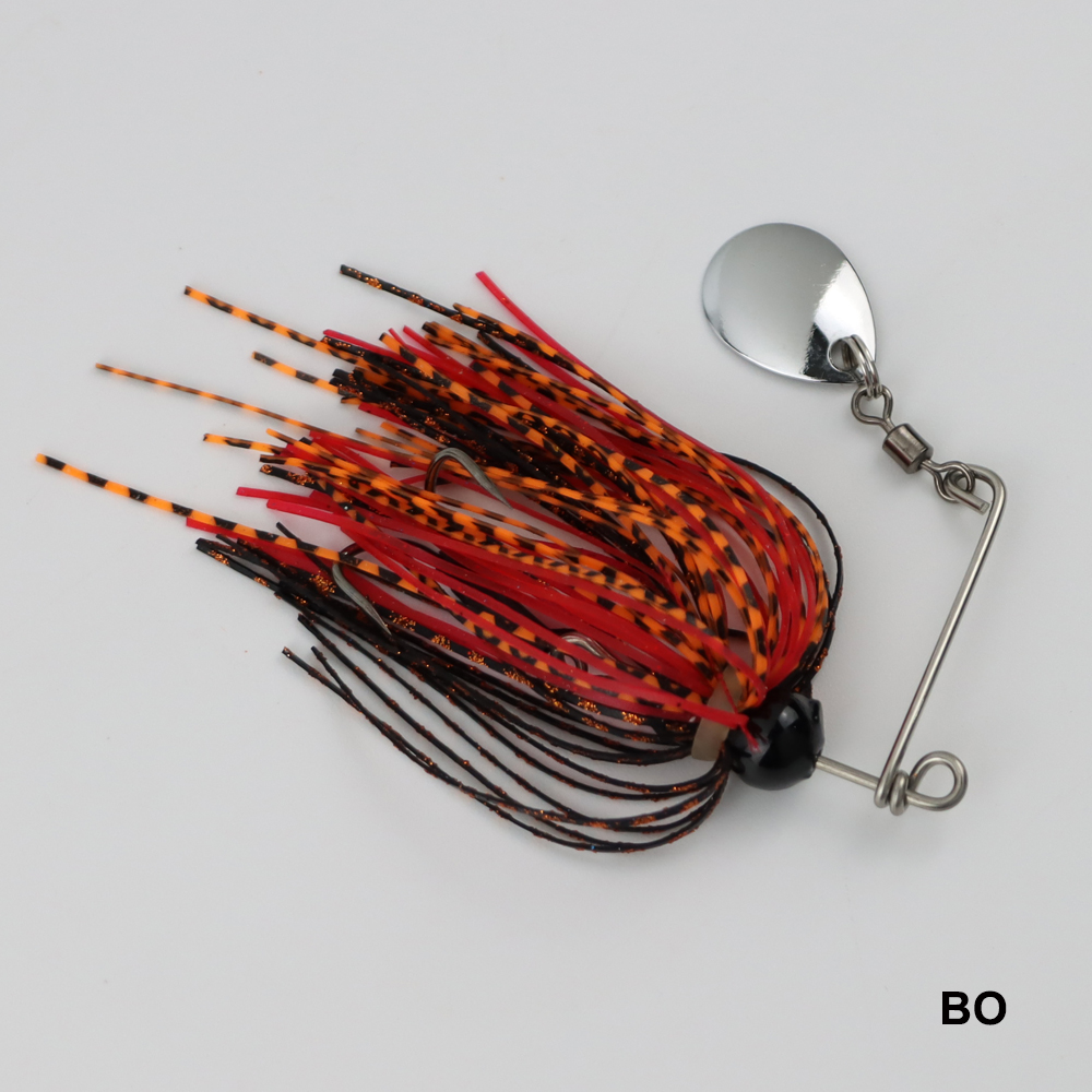 (14g) Bakau Spinner Bait - Micro Cat #MC 140 Artificial Fishing Lure ...