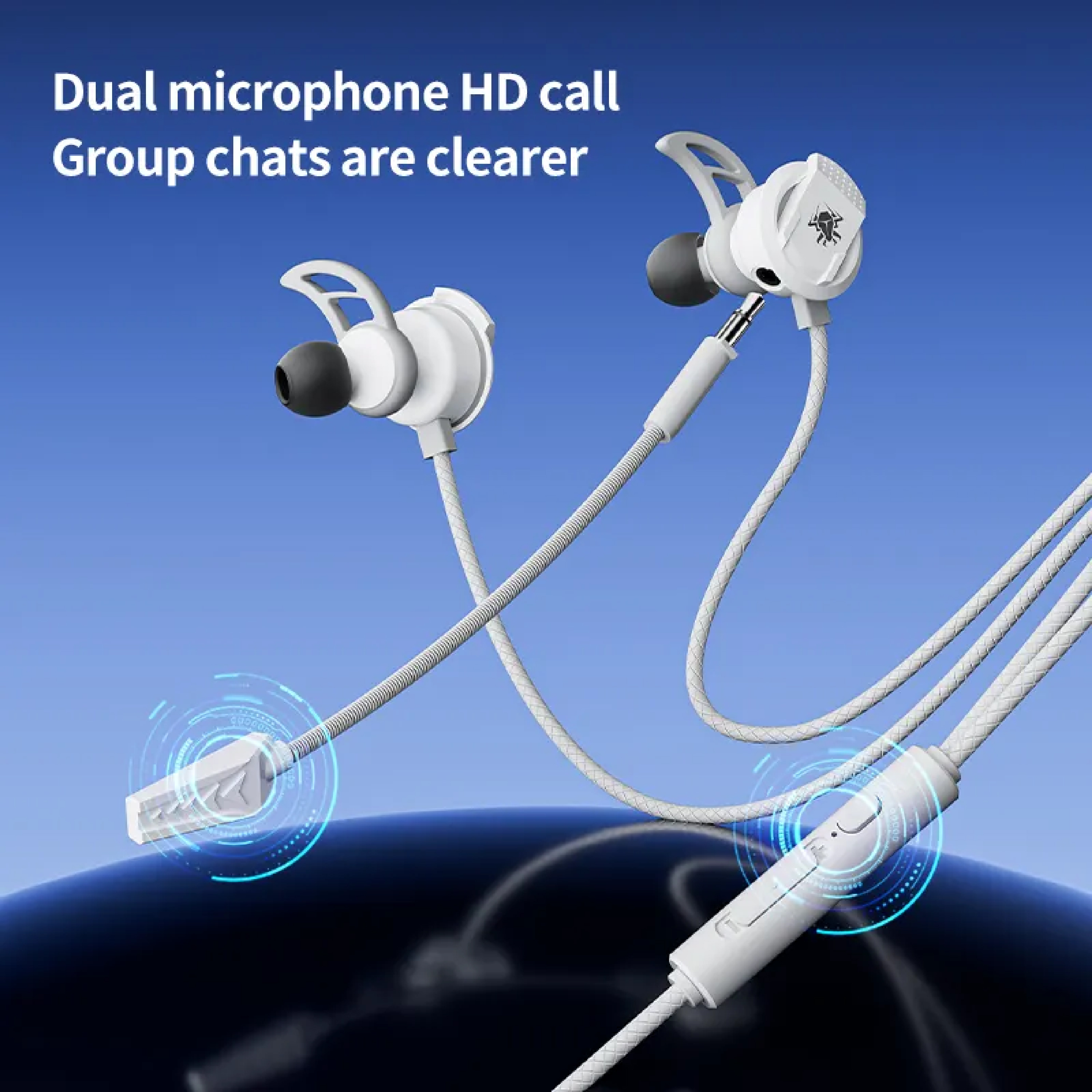 Plextone Xmowi RX3 Pro Cyberpunk Gaming Earphone Headset In-ear Earbud ...