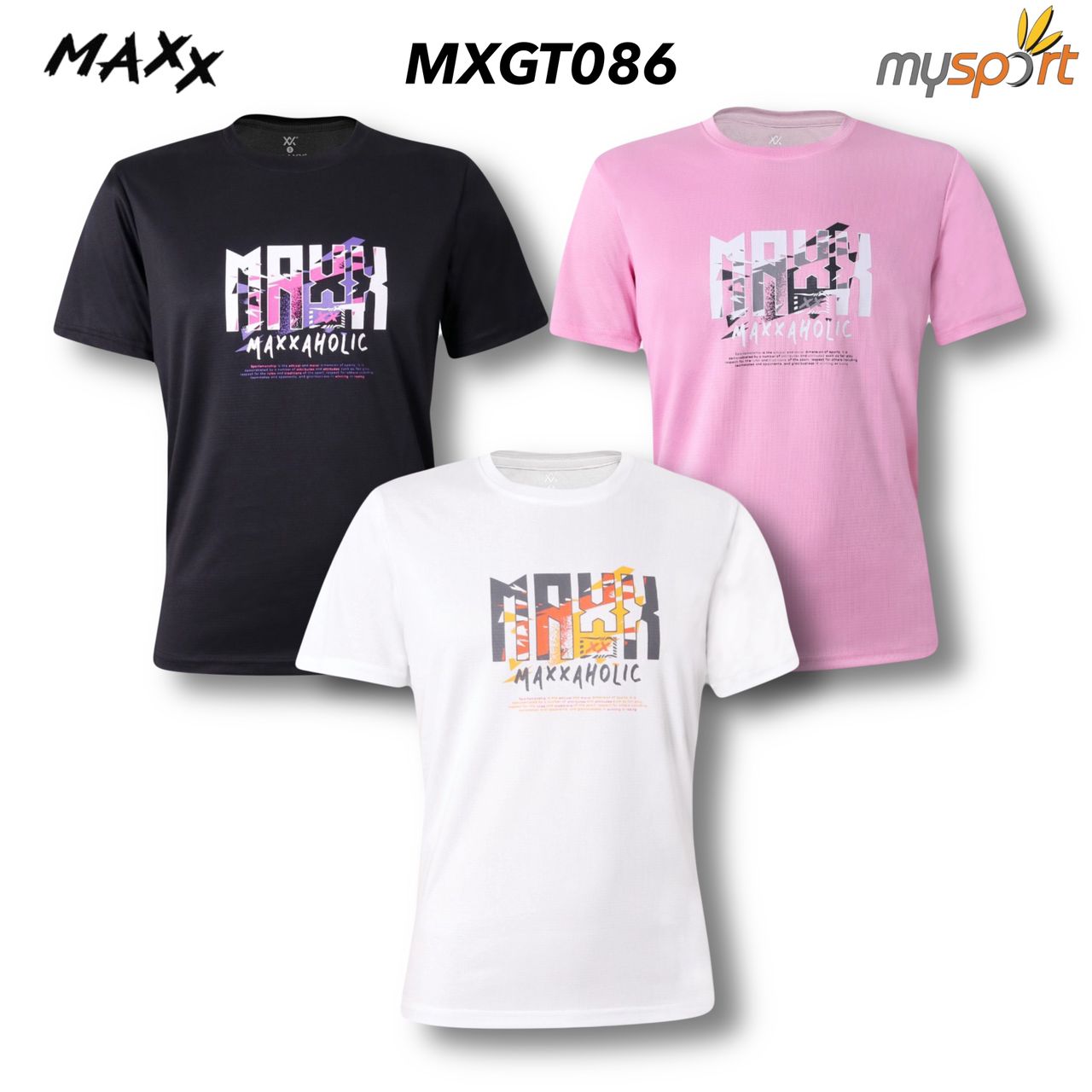 MAXX Graphic Tee Jersey MXGT086 ( 100% Original ) | Shopee Malaysia