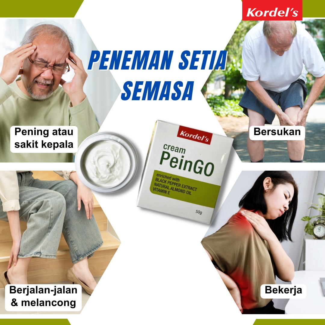 Kordel's PeinGo Cream PhytoCann BP Black Pepper To Relieve Joint ...