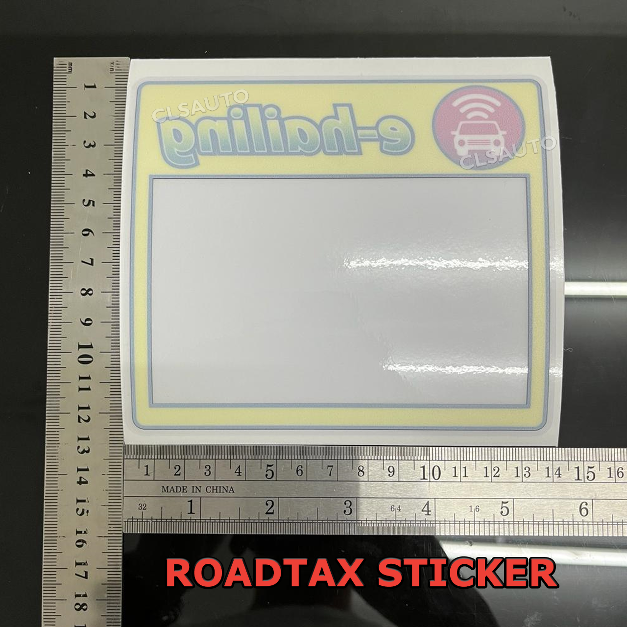 E-Hailing 15x15cm Driver Sticker Car Ehailing E hailing Bezza Myvi ...