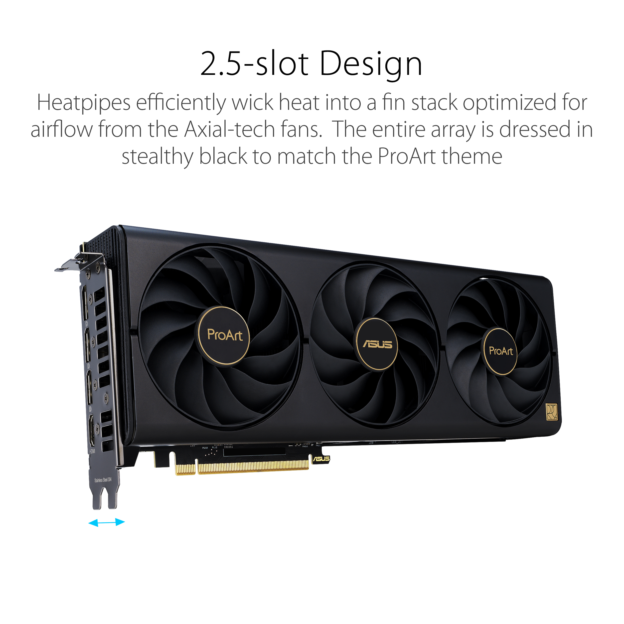 ASUS ProArt GeForce RTX 4070 Ti SUPER 16GB GDDR6X brings elegant and ...