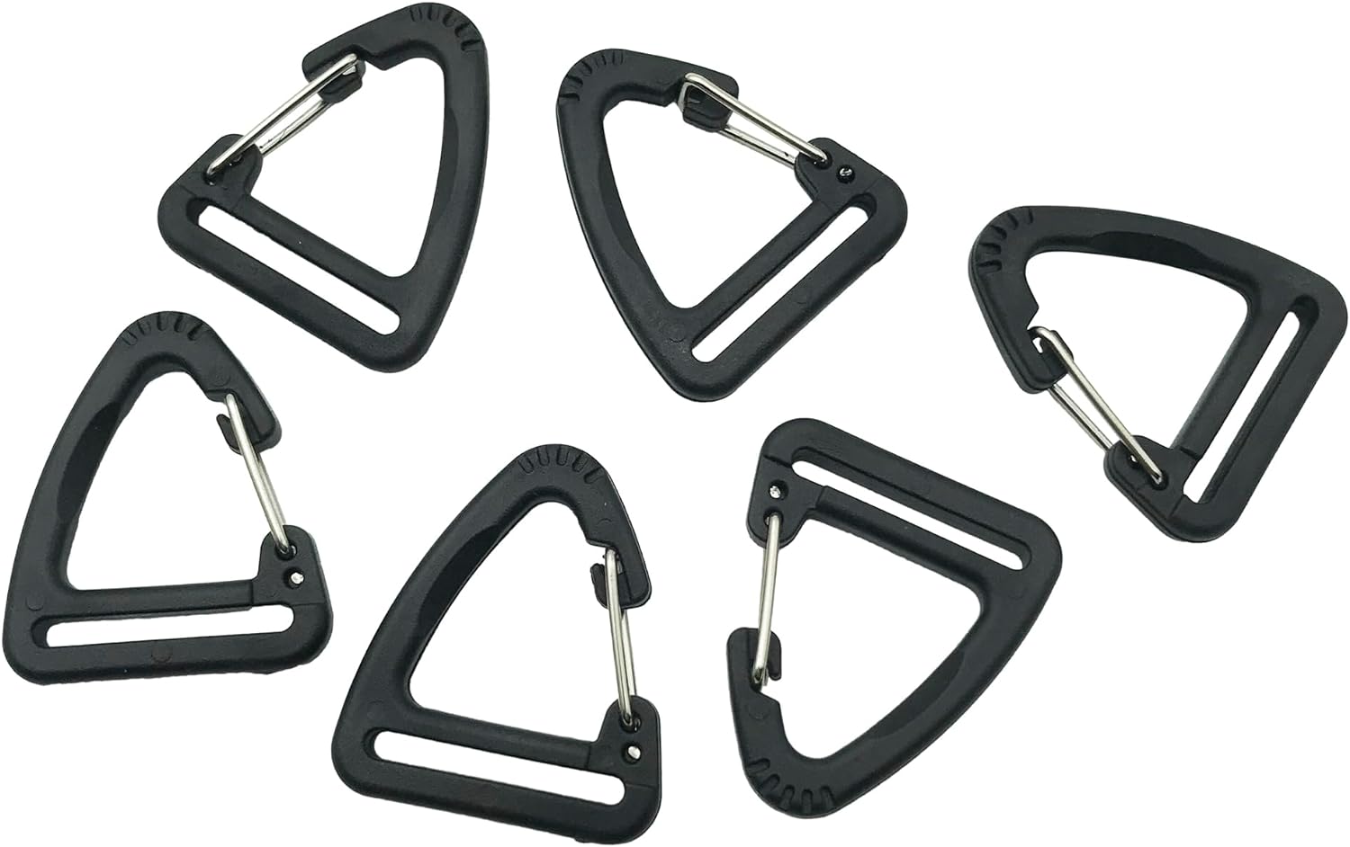 25mm Triangle Clip Outdoor Hiking Spring Nylon Webbing Buckle Strap ...