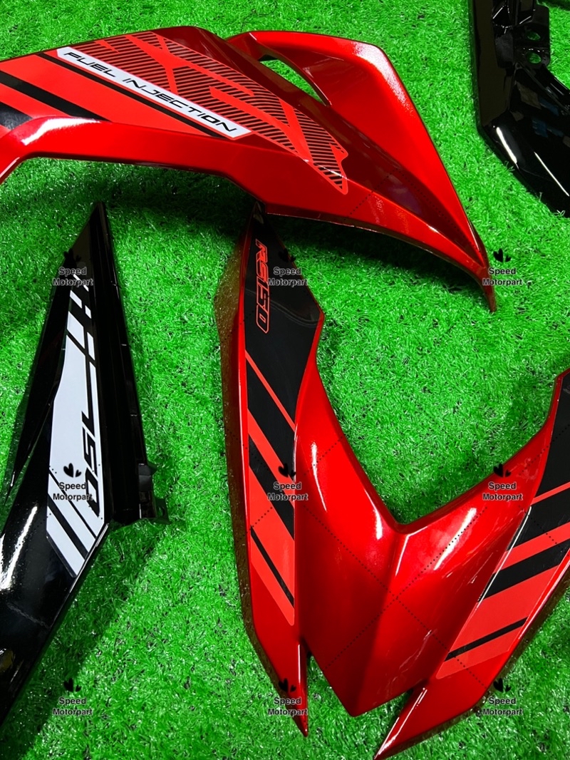 COVER HONDA RS150 V1 V2 V3 MERAH PURBA HITAM BATMAN | Shopee Malaysia