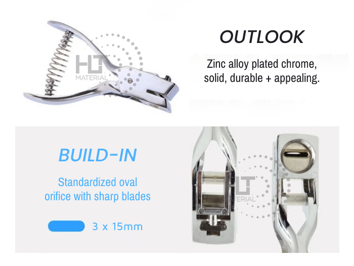 ID Card Punch / ID Card Slot Hole Punch / Tag Card Punch / Credit Card ...