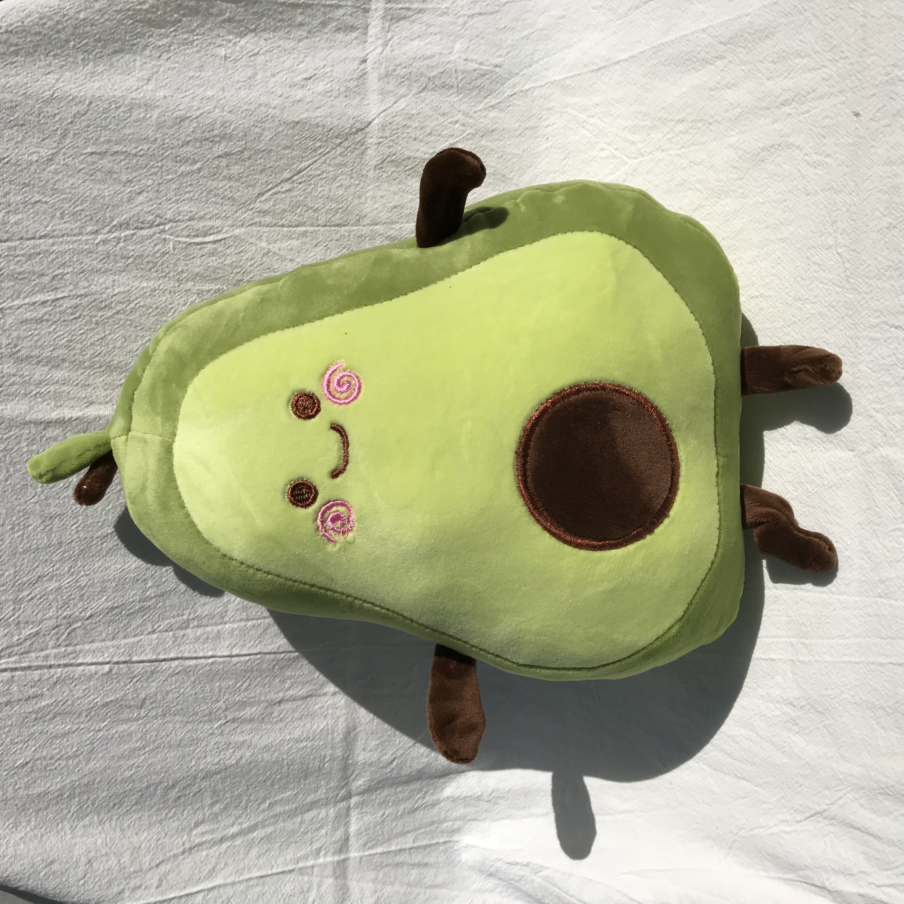 Patung Mainan Lembut Avokado Comel Diperbuat daripada Kapas/Hadiah Hari ...