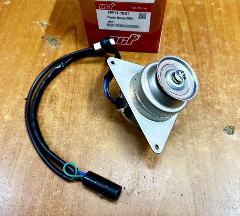 PROTON ISWARA SAGA LMST (APM TYPE) RD RADIATOR FAN MOTOR FM11-1851 AGI ...
