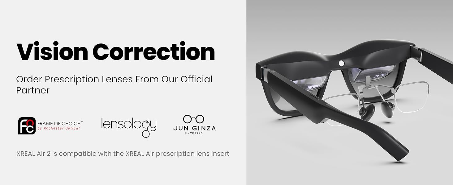 Xreal Air 2 Pro AR Glasses Wearable Display Immersion Control 75g 120Hz ...