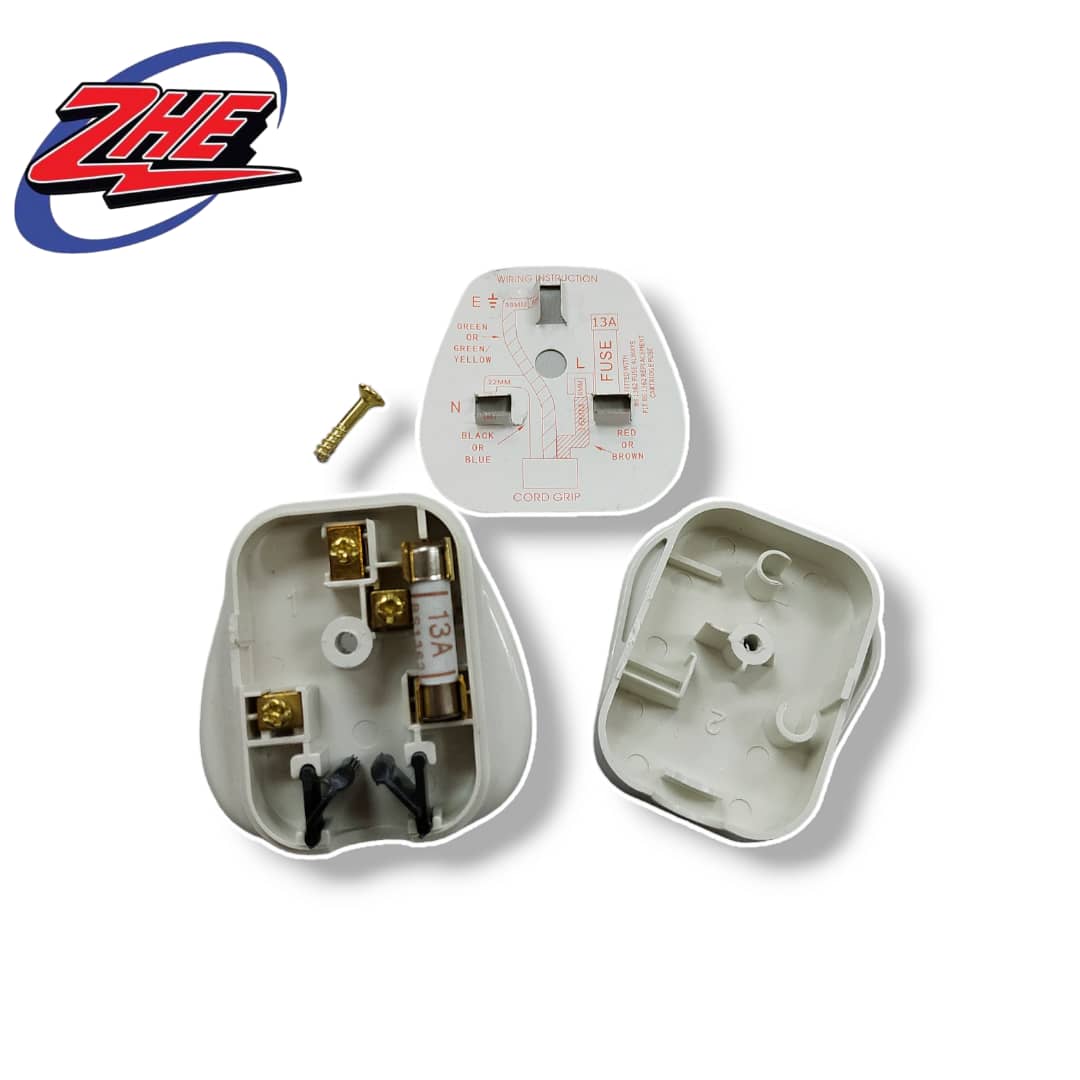 PROMARK 13A 3 PIN PLUG TOP SIRIM APPROVED UK PLUG TOP / KEPALA PLUG ...