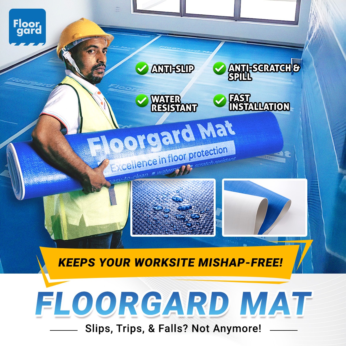 Floorgard Mat (Ready Stock) 1.5mm & 3.0mm | Shopee Malaysia