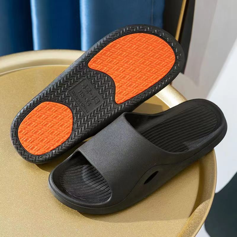 Anti Slip Indoor Selipar Getah Rumah Slipper House Slippers Rubber ...