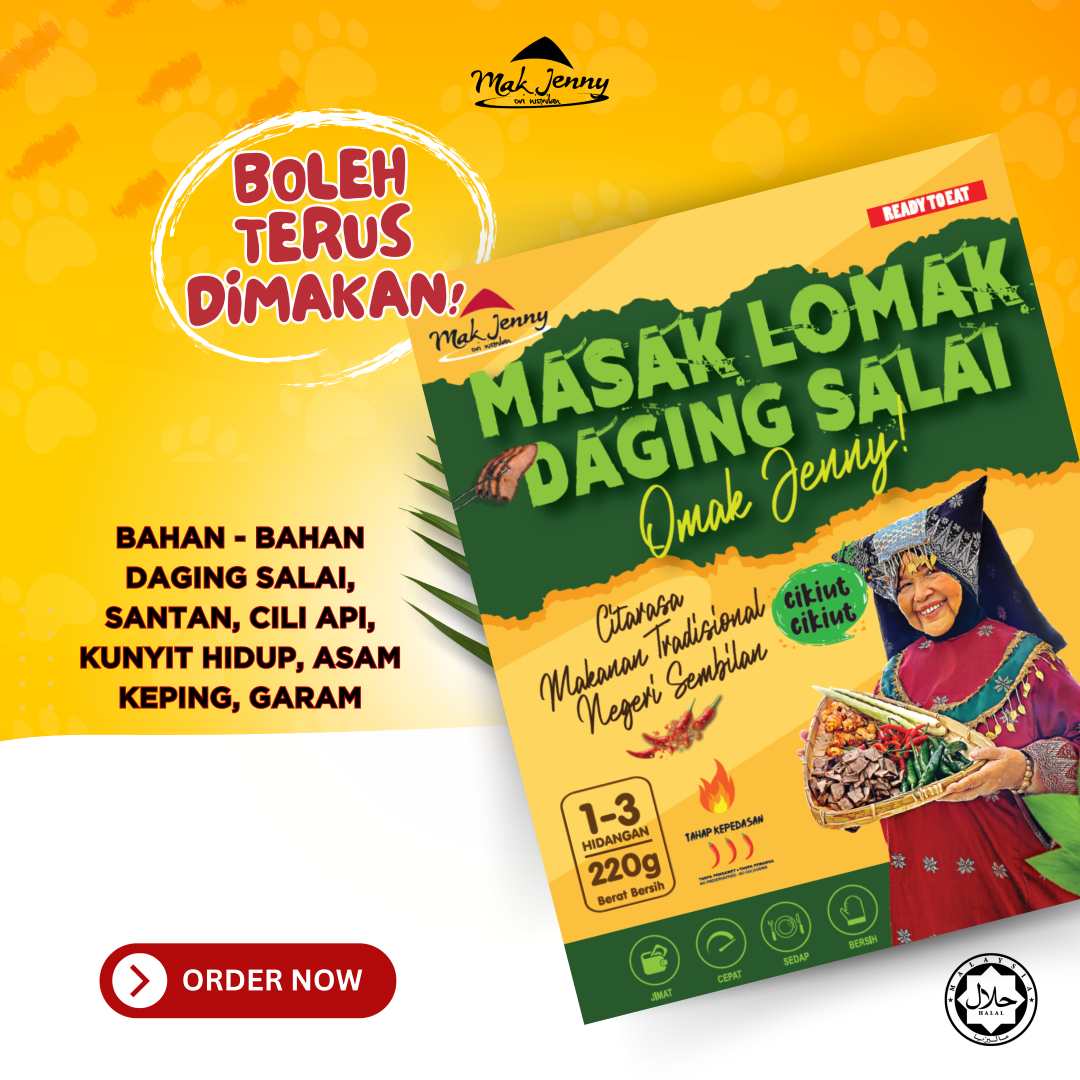 Sambal Omak Jenny | Masak Lomak Daging Salai (READY TO EAT) | Shopee ...