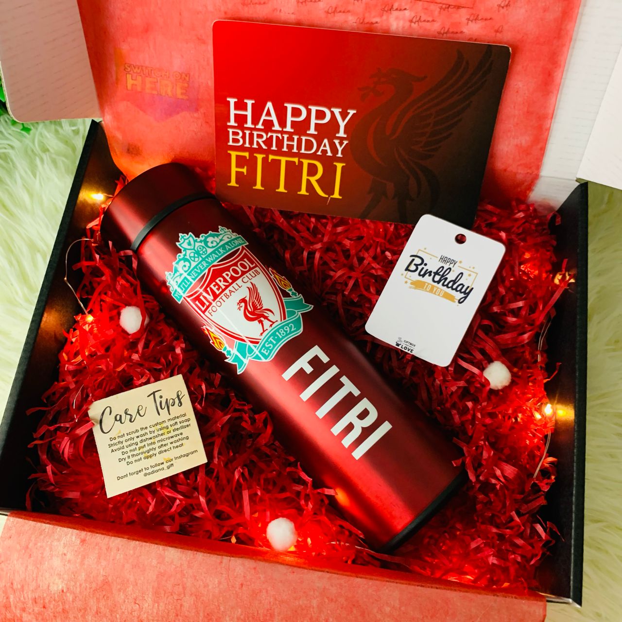 LIVERPOOL CUSTOM TUMBLER NAMA CUSTOM NAME & NUMBER LIVERPOOL FOOTBALL ...