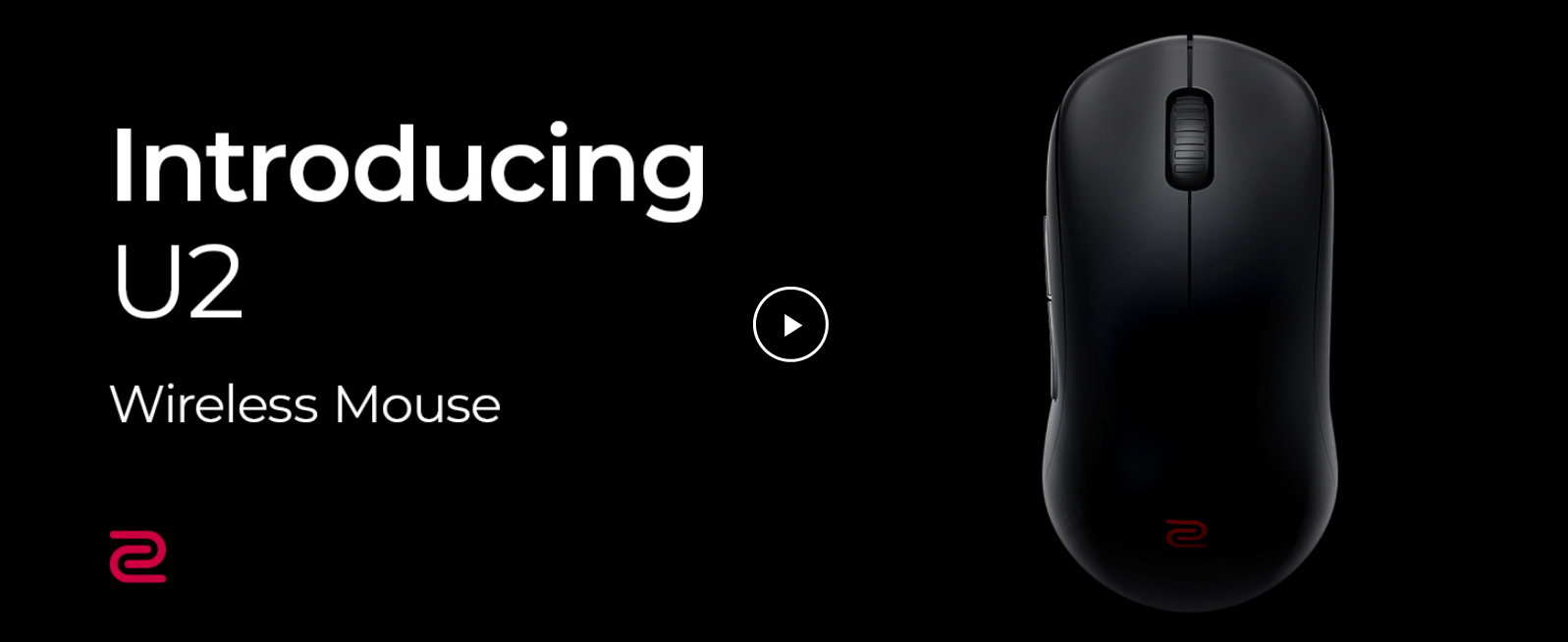 BenQ Zowie U2 Wireless Gaming Mouse|Esports|Enhanced Receiver|60g ...